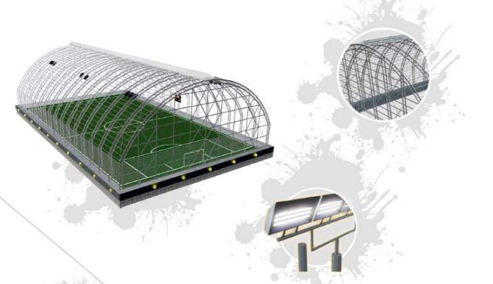 Terrain de Football en Gazon Synthétique - Integral Terrain de Football en Gazon Synthétique - Integral